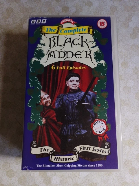 SEALED VHS, BLACK Adder, The Historic First Series. 1992. £5.92 ...