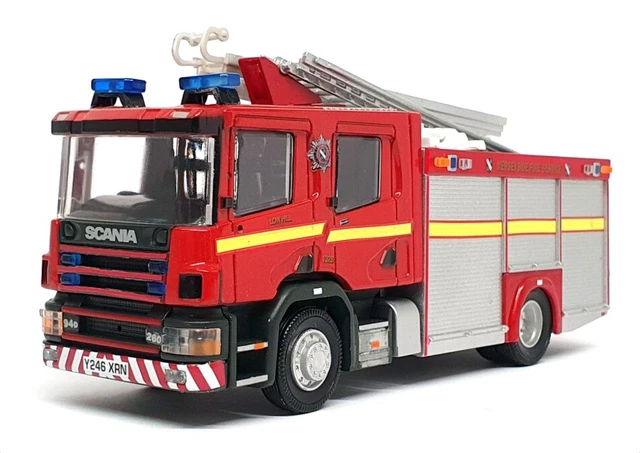 FIRE BRIGADE MODELS 1/50 Scale FBM3003 - Scania Fire Engine Merseyside ...