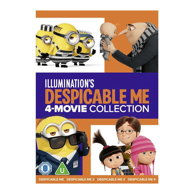 DESPICABLE ME: 4-MOVIE Collection [U] DVD Box Set £19.99 - PicClick UK