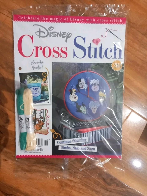 DISNEY CROSS STITCH #210, Free Thread To Continue Stitching Simba,Nala ...