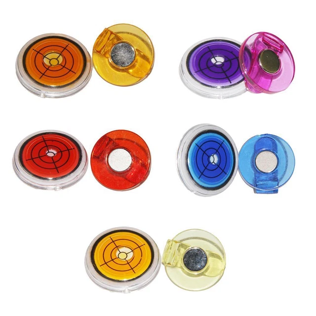 GOLF SLOPE PUTTING Level Reading Ball Marker Hat Clip £5.96 - PicClick UK