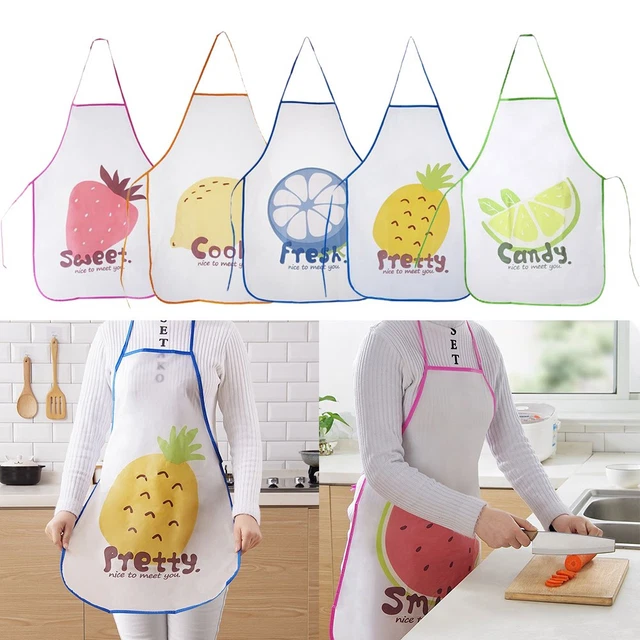 JOLI TABLIER DE cuisine PVC dessin animé pour adultes parfaitement ...