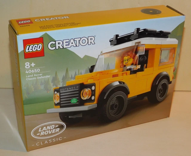 LEGO CREATOR 40650 CLASSICO LAND ROVER DEFENDER | tanti dettagli ...