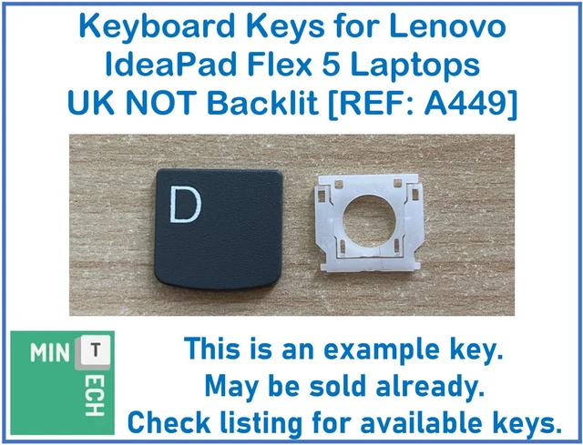 KEYBOARD REPLACEMENT KEYS for Lenovo IdeaPad Flex 5 Laptops UK NOT ...