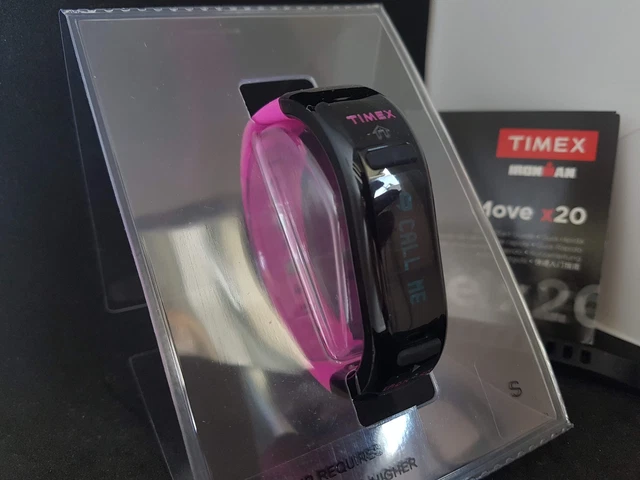 TIMEX IRONMAN MOVE X20 TW5K85500 Activity Tracker Ladies Watch w BOX ...