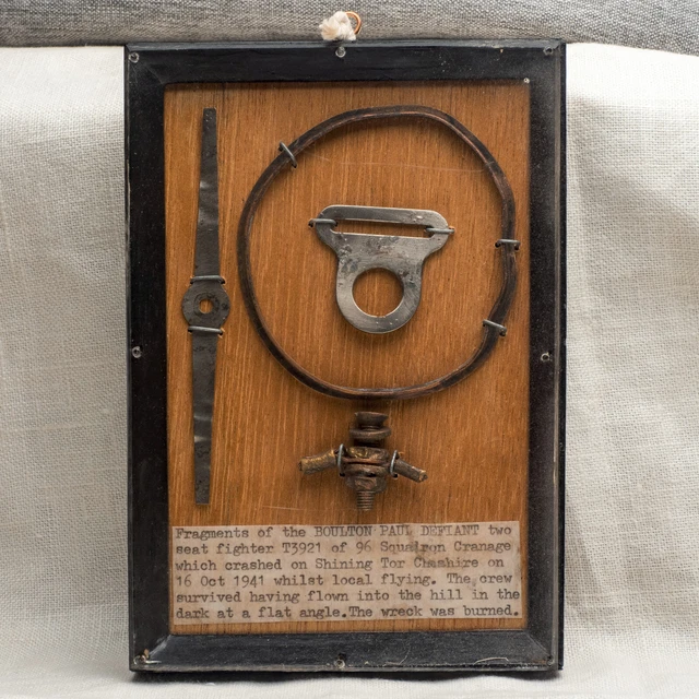 WW2 BRITISH RAF Boulton Paul Defiant 1941 Blitz aircraft relics + known ...