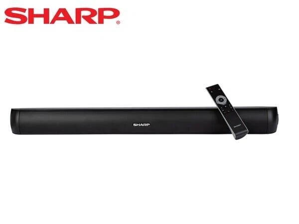 SHARP SOUNDBAR 2.0 Bluetooth Compact TV HDMI 90W For Smaller Screens HT ...