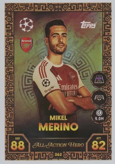 MATCH ATTAX CHAMPIONS League 2025/26 362 All-Action Hero Mikel Merino EUR 1,00 - PicClick DE