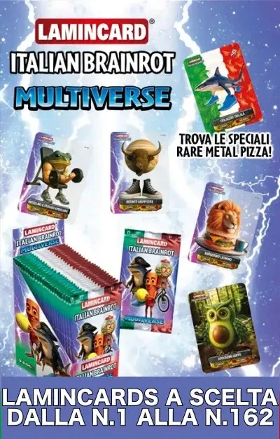 LAMINCARD ITALIAN BRAINROT Multiverse Diramix 2025 Cards A Scelta N.1 ...