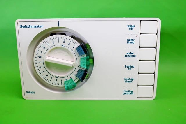 SWITCHMASTER SM805 24 Hr Central Heating & Hot Water Programmer £210.00 ...