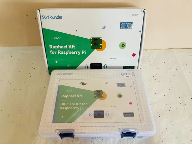 SUNFOUNDER STEAM EDUCATION Raphael Kit Ultimate for Raspberry Pi $37.95 ...