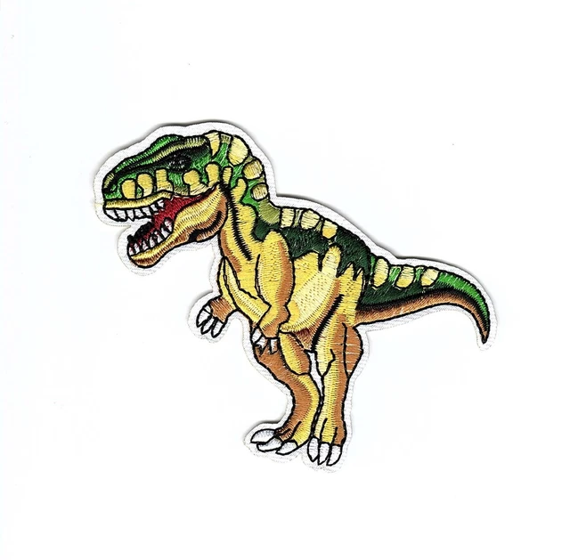DINOSAURE BRODÉ T-REX à Repasser Motif Appliqué Patch Convenable pour ...