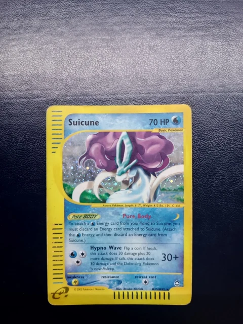 POKÉMON SUICUNE AQUAPOLIS H25/H32 ENG HOLO EUR 40,00 - PicClick IT