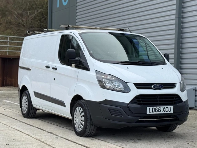 FORD TRANSIT CUSTOM 2.0 Tdci 310 2016 (66) Swb Panel Van + 62,000 Miles ...