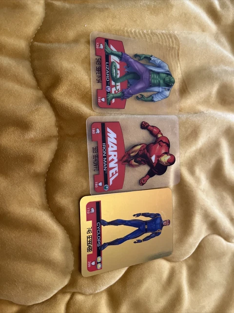 IRON MAN EDIBAS Card Game N. 58 Marvel Avengers Assemble Lamincards ...
