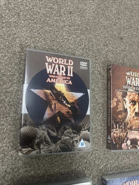 6 X WORLD War 2 DVDs Job Lot £6.52 - PicClick UK