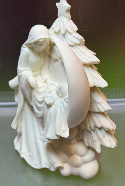 ROMAN INC MARY Baby Jesus Figurine Silent Night #6L1019 Millennium ...