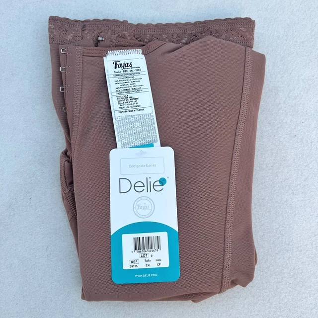 DELIE FAJAS 09185 Body Shaper Compression Garment Bodysuit Shapewear ...