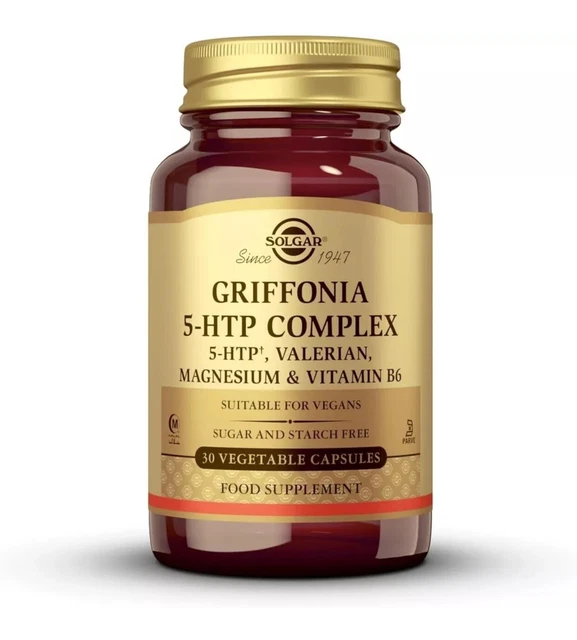 SOLGAR GRIFFONIA 5-HTP Complex 30 caps £14.99 - PicClick UK