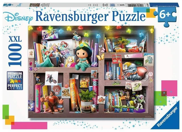 RAVENSBURGER-10410 DISNEY PUZZLE 2D, Multicolore, 10410 9 Disney ...