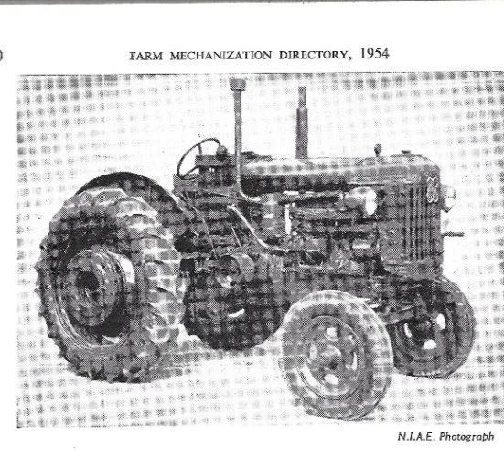 FORDSON MAJOR test report plus sectioned drawing various models scanned ...