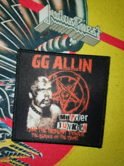 Gg Allin Patch Tiny Tim Dee Dee Ramone 666 Eur 899 Picclick De