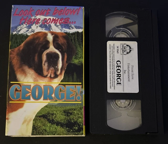 GEORGE! 5565 ST. Bernard Dog VHS Marshall Thompson Jack Mulaney Inge ...