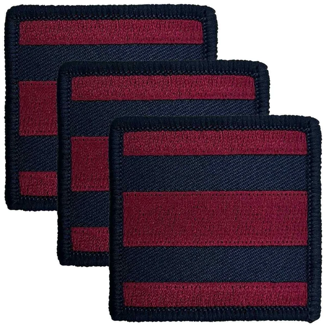 ROYAL ENGINEERS TACTICAL Recognition Flash 3 Pack - Iron/sewn on patch ...