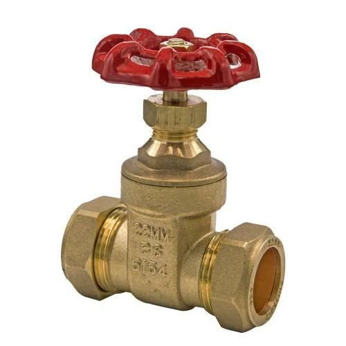 BRASS COMPRESSION GATE VALVE - Sizes 15mm To 54mm £104.72 - PicClick UK
