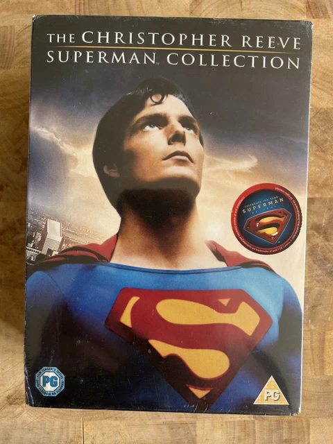 SUPERMAN THE CHRISTOPHER Reeve Collection DVD Box Set 2006 – Brand New ...
