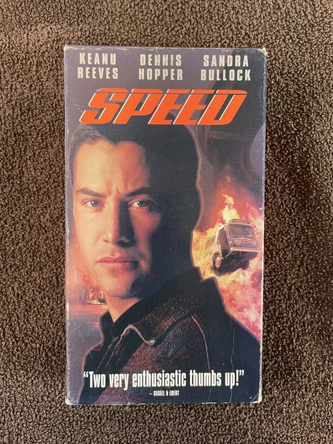 SPEED (VHS, 1994) Keanu Reeves ~ Dennis Hopper ~ Sandra Bullock £4.45 - PicClick UK