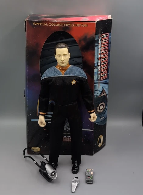 STAR TREK INSURRECTION Lt. Commander Data 1998 Collector's Edition Doll ...