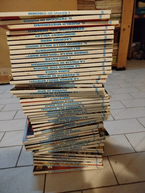 ENORME LOTTO ZAGOR Zenith originali, sequenza 642-650 e 657-697 EUR 1 ...