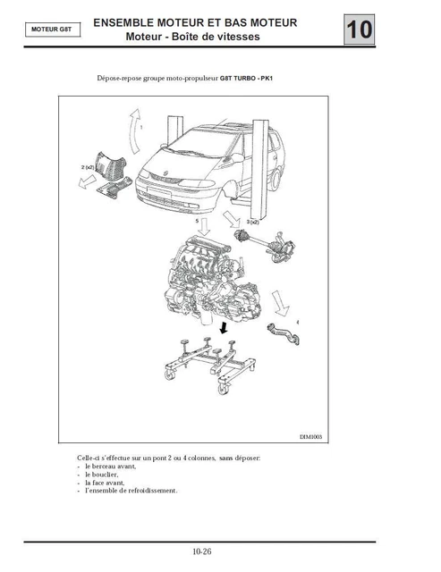 MANUEL ATELIER ENTRETIEN réparation technique maintenance Renault Espace 3 EUR 25,00 - PicClick FR