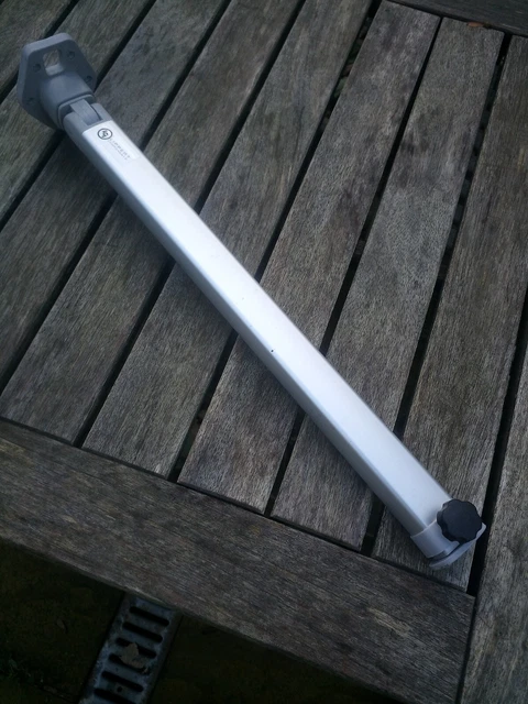 ALUMINIUM FOLDING TABLE Leg Telescopic Teg Silver Campervan Motorhome ...