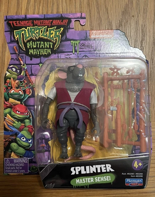 PLAYMATES TMNT TEENAGE Mutant Ninja Turtles Mutant Mayhem SPLINTER ...