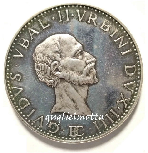 URBINO GUIDOBALDO II Della Rovere Medaglia Celebrativa EUR 60,00 ...
