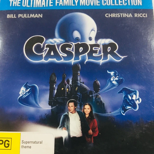 CASPER DVD BILL Pullman Christina Ricci The Ultimate Family Movie ...
