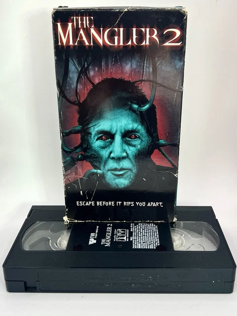 THE MANGLER 2 VHS horror cult Classic 2001 $14.99 - PicClick CA