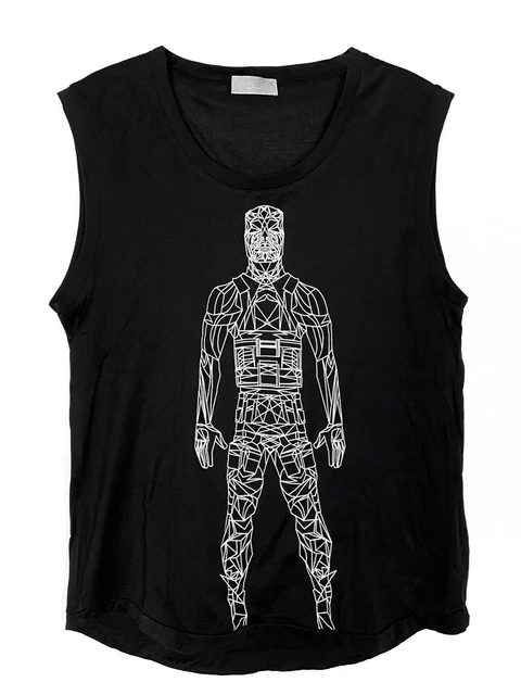 DIOR HOMME S/S 2004 "Strip" Printed Tank Top (SS04, Archive/Vintage ...