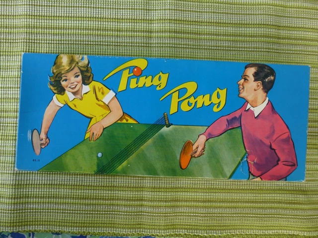ORIGINAL ALTES BRD Spiel Ping-Pong im Original Karton EUR 8,00 ...
