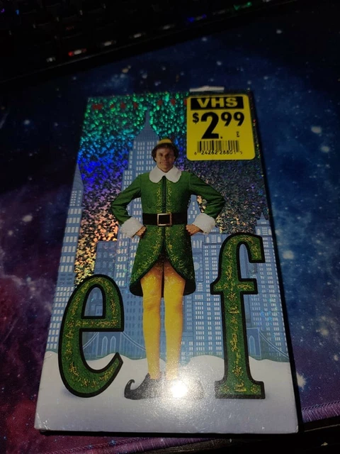 ELF VHS CHRISTMAS Movie Will Ferrell Brand New Sealed 2004 $22.50 ...