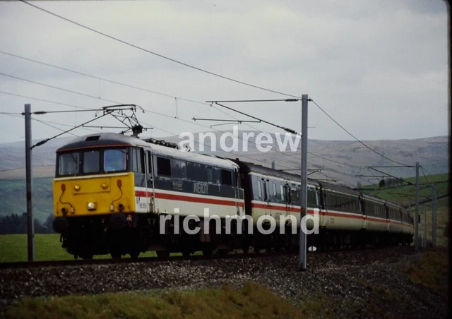 86255 CLASS 86 Electric Locomotive Greenholme 21/3/98 Original 35mm ...