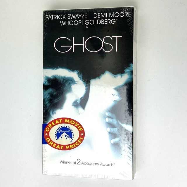 GHOST VHS 1990 Patrick Swayze Demi Moore Whoopi Goldberg Paramount ...
