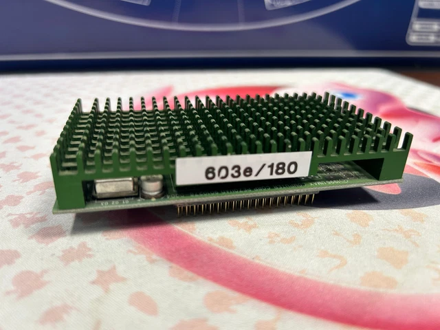 VINTAGE UMAX SUPERMAC APPLE MAC Clone CPU Module PEZQUAD 603E 180 MHZ ...