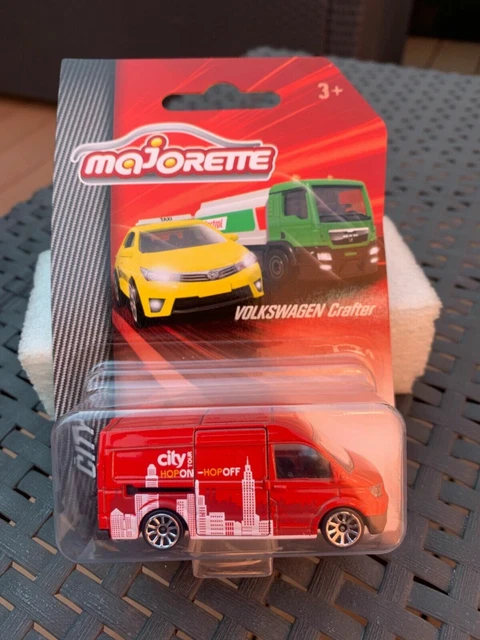 MAJORETTE VOLKSWAGEN CRAFTER Hopon-Hopoff City Tour Rouge EUR 5,95 ...