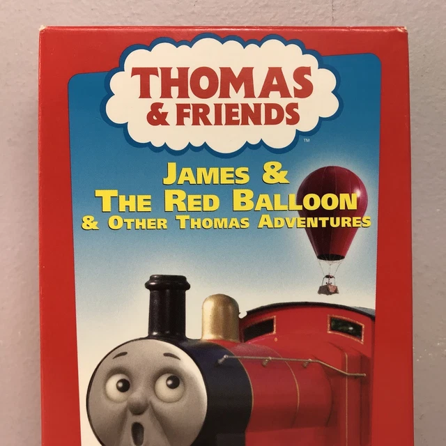 THOMAS TANK ENGINE James Red Balloon VHS Video NEARLY NEW Train BUY 2 ...