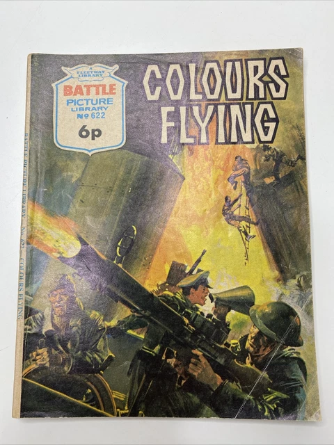 BATTLE PICTURE LIBRARY - No 622 - 1972 - Vintage UK Picture War Comic ...