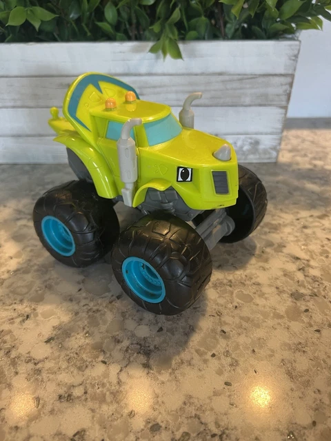 BLAZE AND THE Monster Machines Talking Zeg Truck 7" Toy Mattel 2014 ...