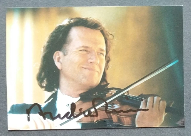 2471 ANDRE RIEU Foto Autograph Druck signiert EUR 3,98 - PicClick DE
